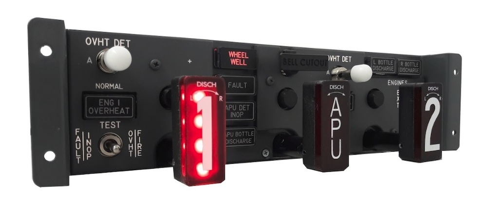 CP Flight FIRE737 B737 Fire Panel module (require MCP737EL or MCP