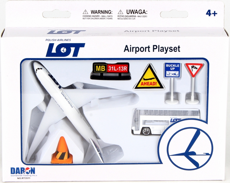 Daron RT3511 Airport small Playset (LOT Polish)