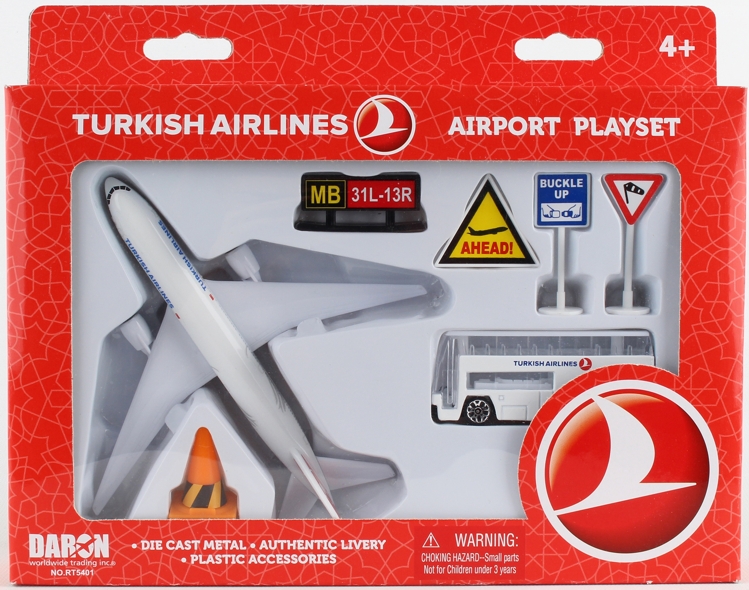 Daron RT5401 Airport Playset (Turkish Airlines)