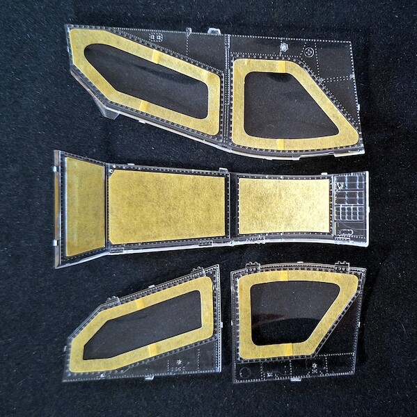 Dead Design NM32089 AH64D Apache Canopy mask (Takom)