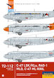 Dutch Decal DD72112 C47 Dakota LSK/KLu, R4D-1 Koninklijke Marine