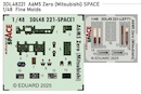 Eduard 3DL48221 SPACE 3D Detailset Mitsubishi A6M5 Zero Instrumen