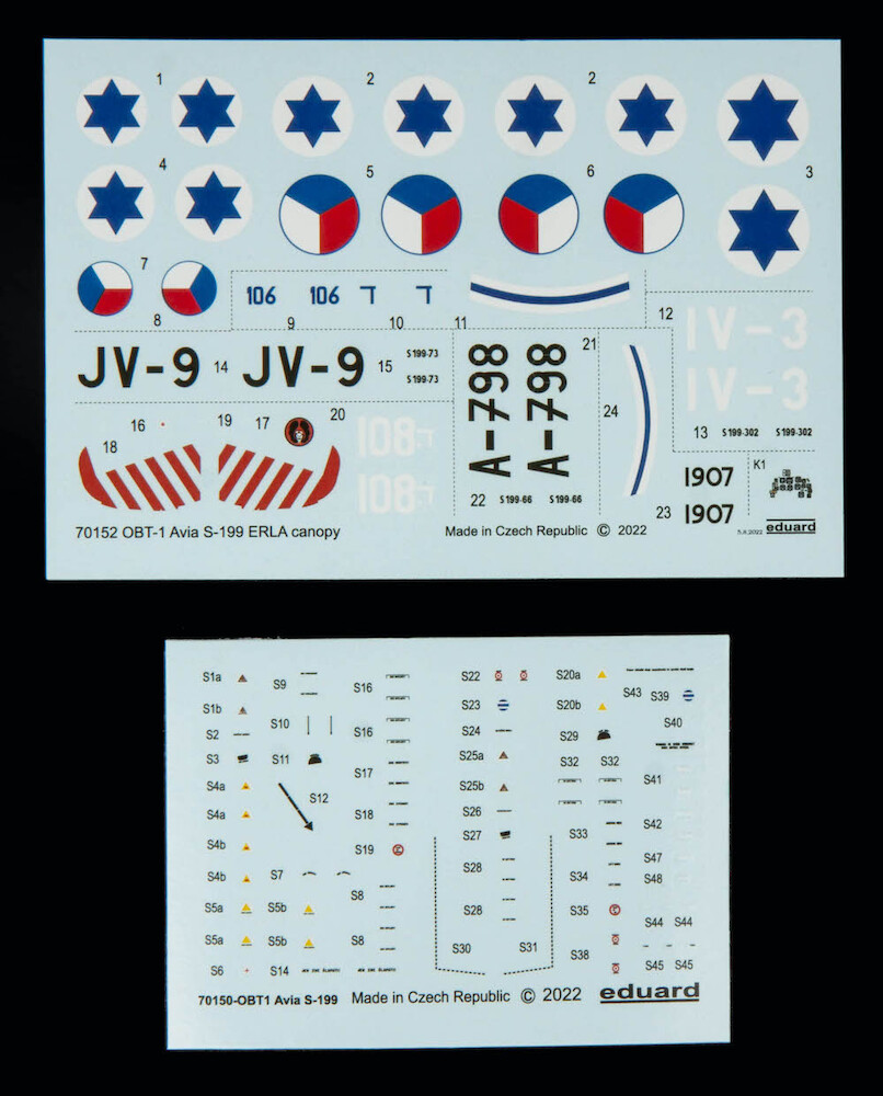 Eduard 70152 Avia S199 Erla Canopy | AviationMegastore.com