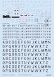 Eduard D72029 L37 Cmelak Stencils and Code Letters (Eduard)