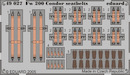 Eduard E49-027 Detailset Focke Wulf FW200 Seatbelts (Trumpeter)