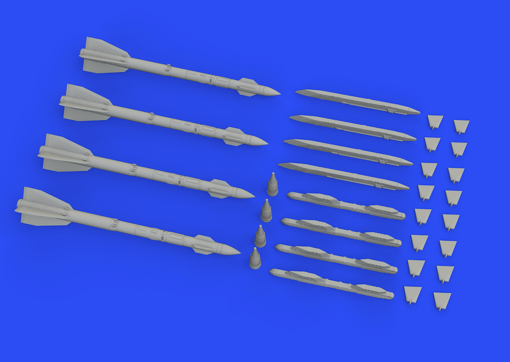 Eduard E672258 R27ER AA10 Alamo C Missiles (4x)