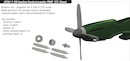 Eduard E672361 North American P51D Mustang Hamilton Standard Prop