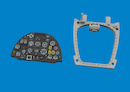 Eduard E674052 Spitfire MKI Löök Instrument Panel and seatbelt