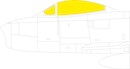 Eduard EX1077 Mask F86A Sabre Canopy TFace (Clear Prop)