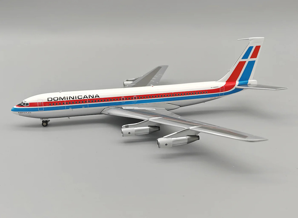 El Aviador Models EAV-707-442 Boeing 707-399C Dominicana HI-442CT
