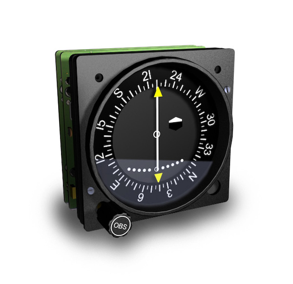 Flight illusion GSA-059 VOR 2 indicator (GSA-055 usb interfase re