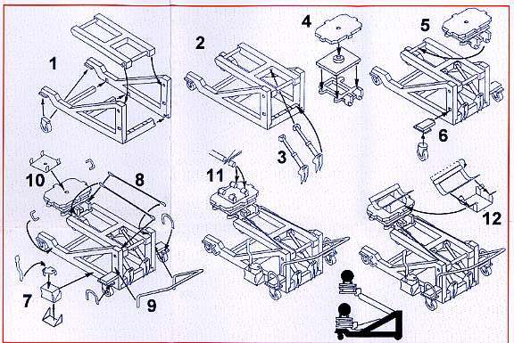 Flightpath FP72-119 RAF Type `Y` Weapon Loader Set (2 units)
