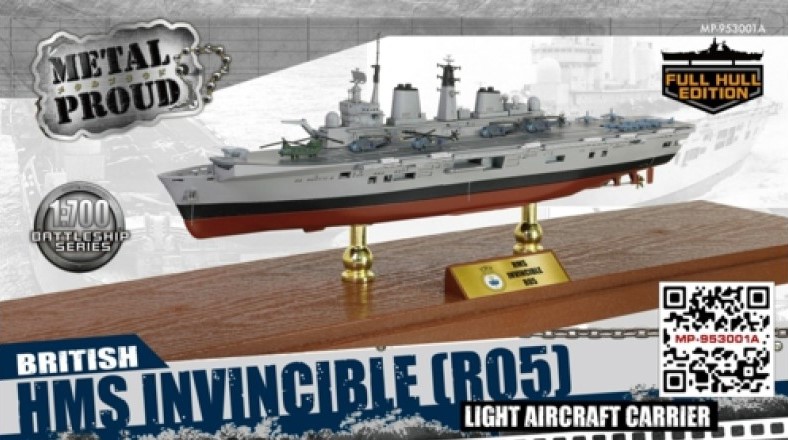 Forces of Valor MP953001A HMS Invincible R05 British Light Aircra