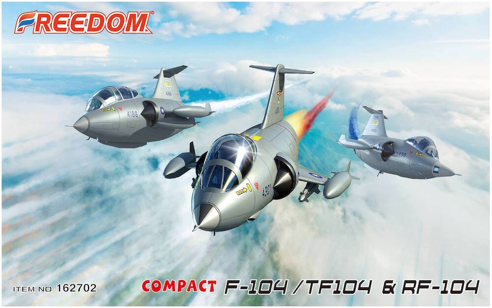 Freedom Model kits 162702 RoCAF F104G / RF104G / TF104 Starfight