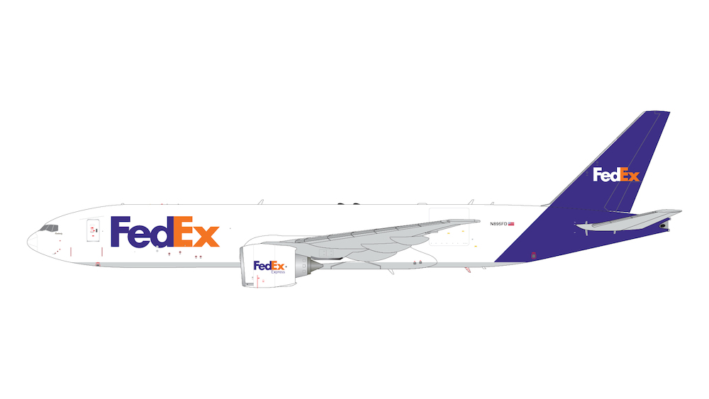 Gemini Jets G2FDX1376 Boeing 777-200LRF FedEx N895FD revised live