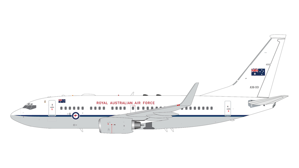 Gemini Jets G2RAA1222 Boeing 737-700 RAAF Royal Australian Air Fo