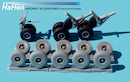 HaHen Aircraft Accessories HH72201 C160 Transall Wheels (Revell)