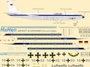 HaHen Aircraft Accessories HH144012 Boeing 707-307C (Luftwaffe Lu