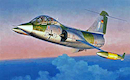Hasegawa PT40 Lockheed TF104G Starfighter (REISSUE)