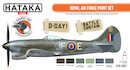 Hataka Hobby HTK-CS07 Royal Air Force paint set (6 Colours)