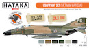 Hataka Hobby HTK-CS09 USAF Paint Set (Vietnam war-era) Paint Set