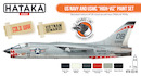 Hataka Hobby HTK-CS18 US Navy and USMC "high-viz" Paint