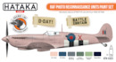 Hataka Hobby HTK-CS23 RAF Photo Reconnaisssance Units Paint set