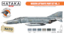 Hataka Hobby HTK-CS61 Modern Luftwaffe Paint set Vol. 3 (6 colour