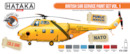 Hataka Hobby HTK-CS98 British SAR Service Paint set Vol.1 (8 Colo