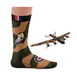 Heel Tread SOCK LANCASTER Pair of war machine socks: RAF Lancaste