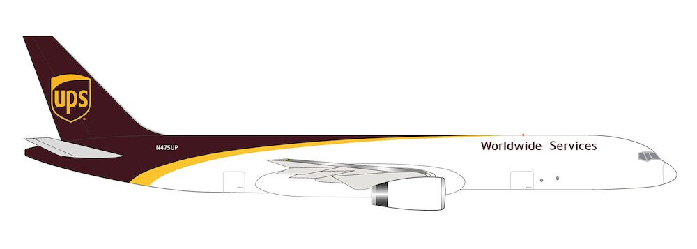 Herpa Wings 524612-001 Boeing 757-200 UPS N475UP
