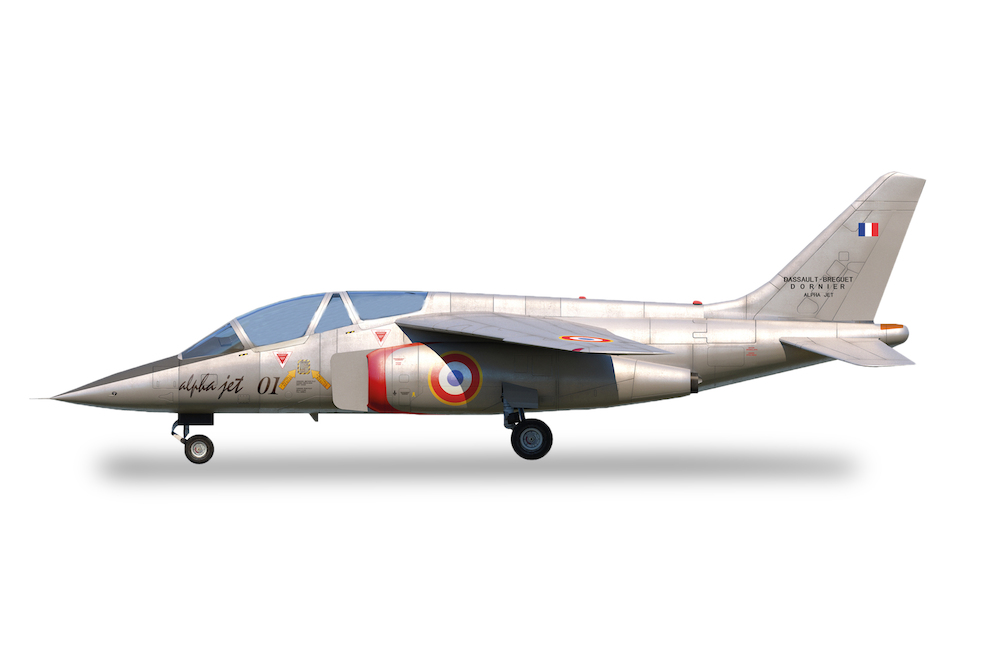 Herpa Wings 580854 Alpha Jet 01 Prototype | AviationMegastore.com