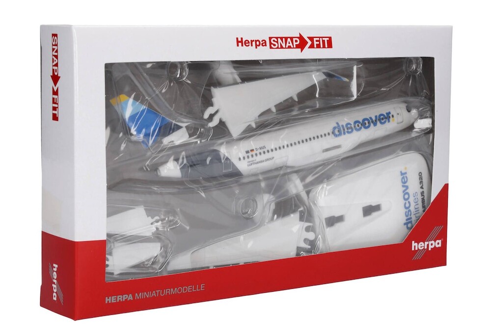 Herpa Wings 614290 Airbus A320 Discover Airlines