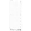 HGW Webgarten HGW322016 Free lines of rivets, Oval Templates - Po