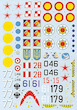 Hi-Decal Line HI-DECAL LINE45 Mikoyan MiG29UB Fulcrum B (USSR, G