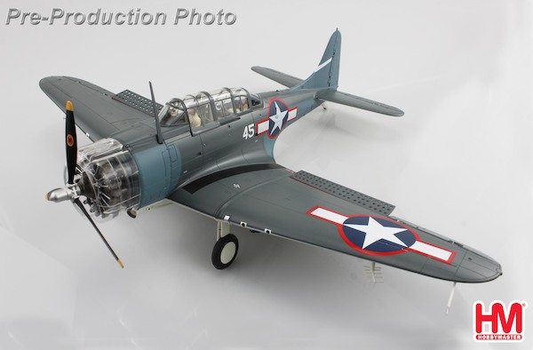 Hobbymaster HA0215 Douglas SBD-2 Dauntless US Navy White 45, VB-1