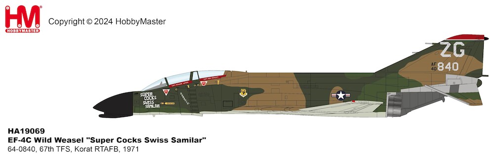 Hobbymaster HA19069 McDonnell Douglas F4C Phantom II USAF, Wild W