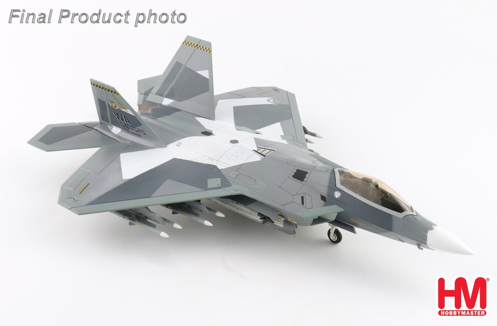 Hobbymaster HA2831 F-22 "Splinter Camouflage" USAF (fic