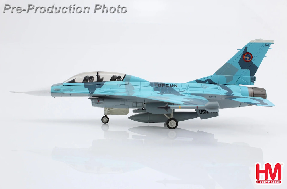 Hobbymaster HA38017 F16B Fighting Falcon "Top Gun" 9204