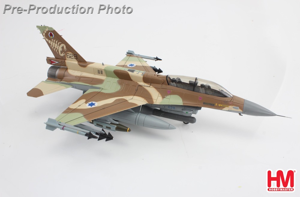 Hobbymaster HA38038 F16D Fighting Falcon Barak 628, 105 Squadron