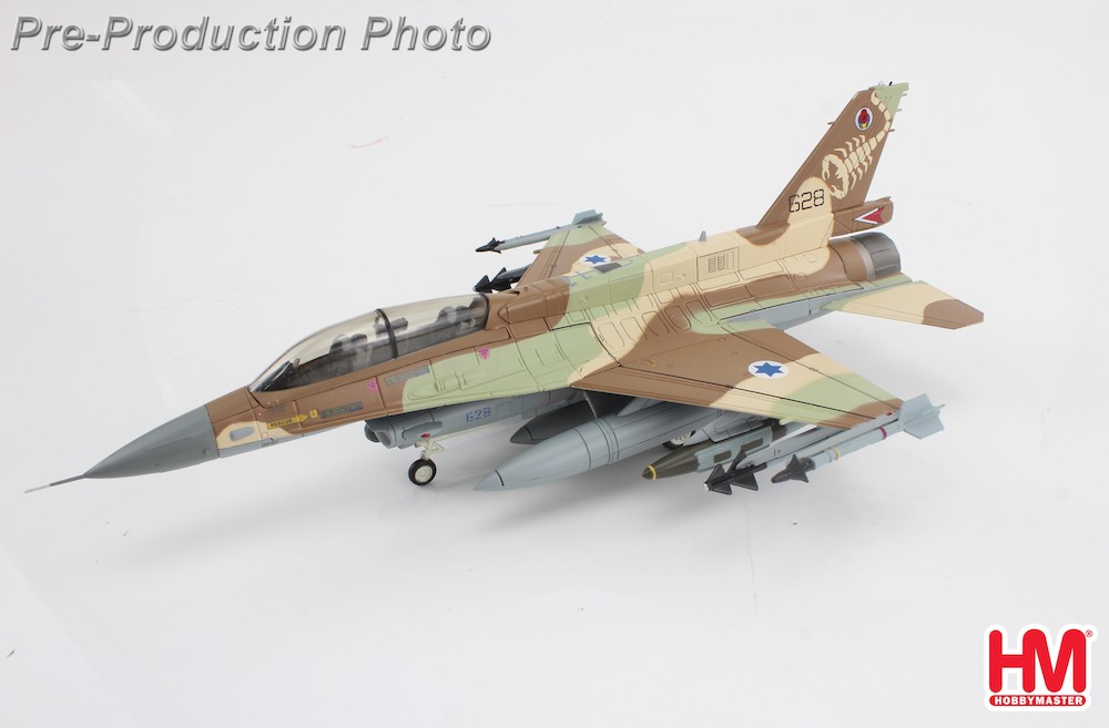 Hobbymaster HA38038 F16D Fighting Falcon Barak 628, 105 Squadron