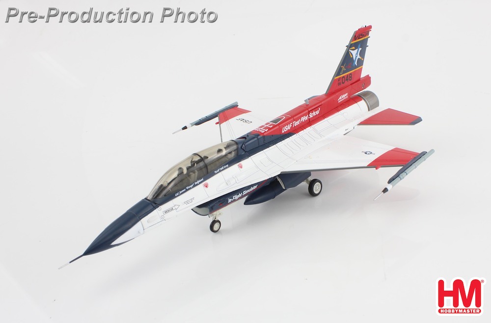 Hobbymaster HA38042 F16D Fighting Falcon X-62A VISTA 86-0048, USA