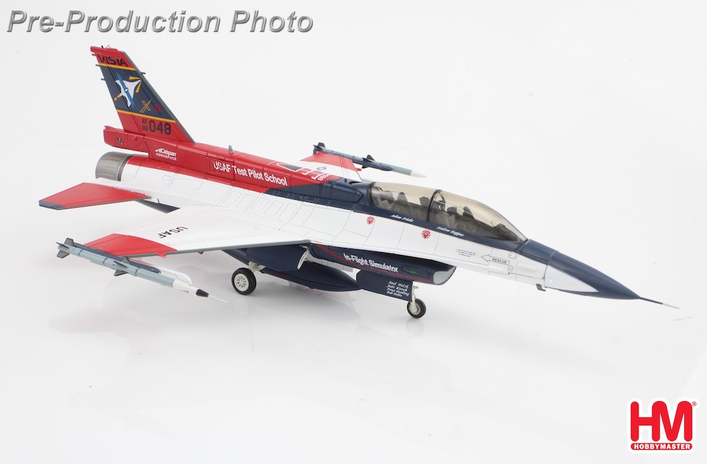 Hobbymaster HA38042b F16D Fighting Falcon X-62A VISTA 86-0048, US