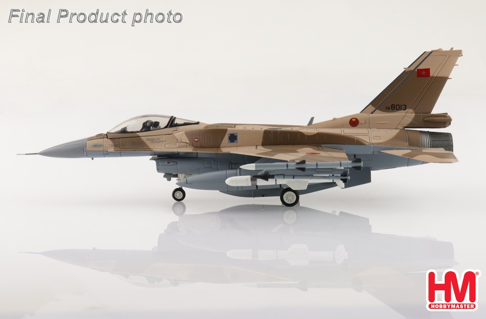 Hobbymaster HA38050 F16C Fighting Falcon Royal Moroccan Air Force