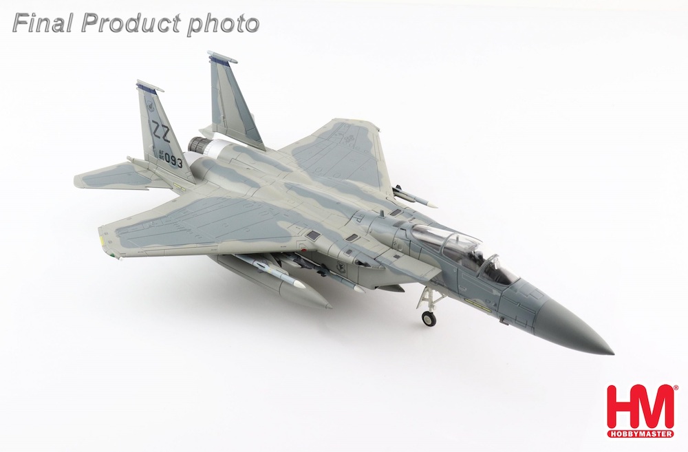 Hobbymaster HA4529 McDonnell Douglas F15C Eagle USAF 85-0093/ZZ K