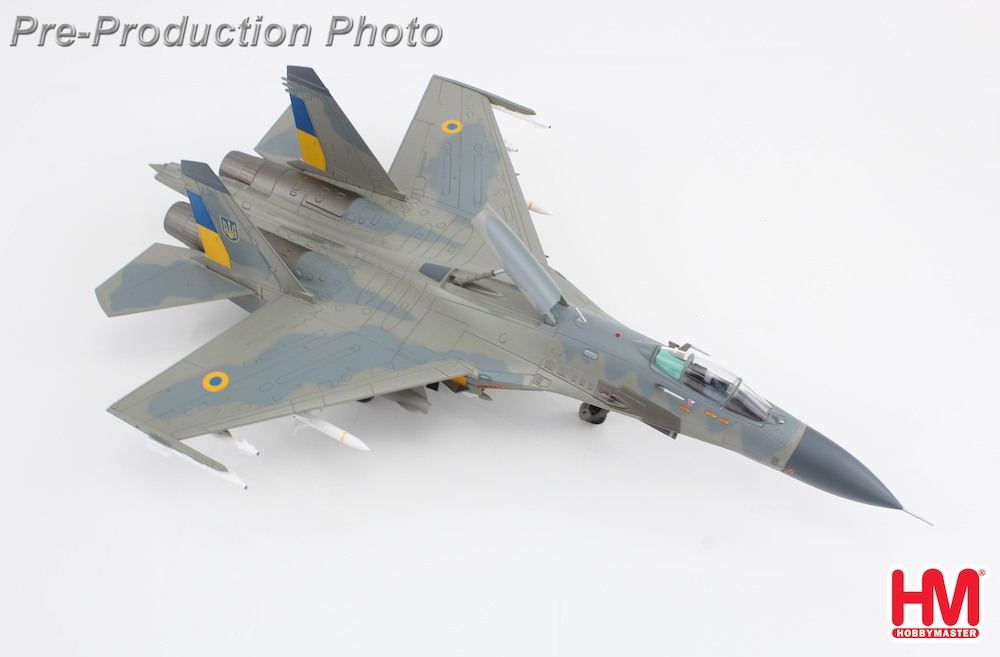 Hobbymaster HA6021 Sukhoi Su-27 Flanker "Compass Ghost Grey