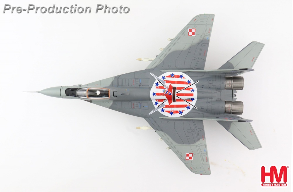 Hobbymaster HA6515 MIG29A Fulcrum 'Wing Cdr. Marian Pisarek" No.