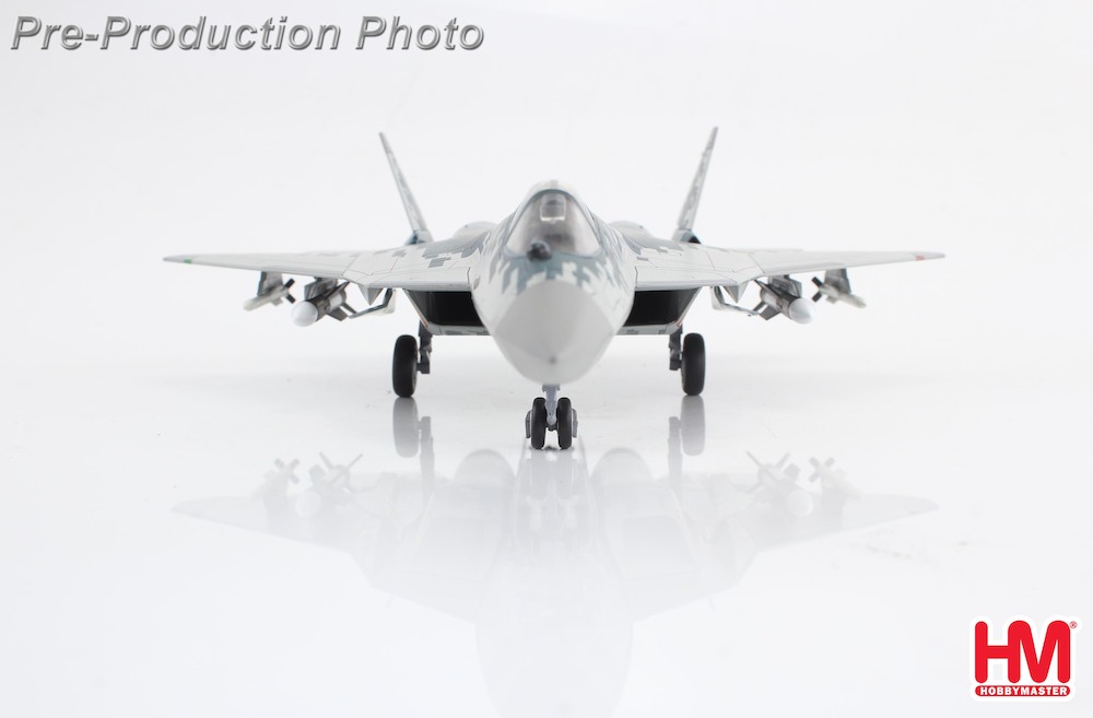 Hobbymaster HA6806 Sukhoi SU57 Stealth Fighter 01 Blue, Russian A