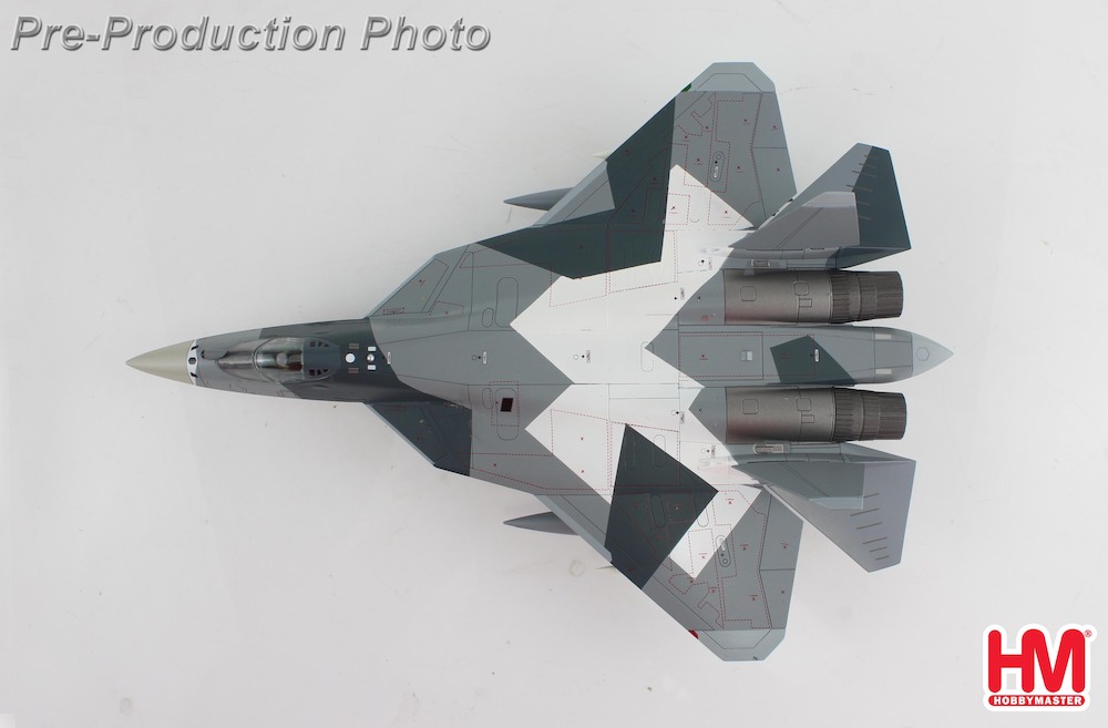 Hobbymaster HA6807 Sukhoi SU57 Stealth Fighter Russian Air Force,