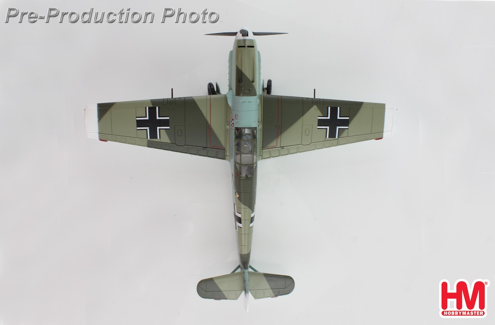 Hobbymaster HA8722 Messerschmitt Bf109E-4 Luftwaffe "Franz v